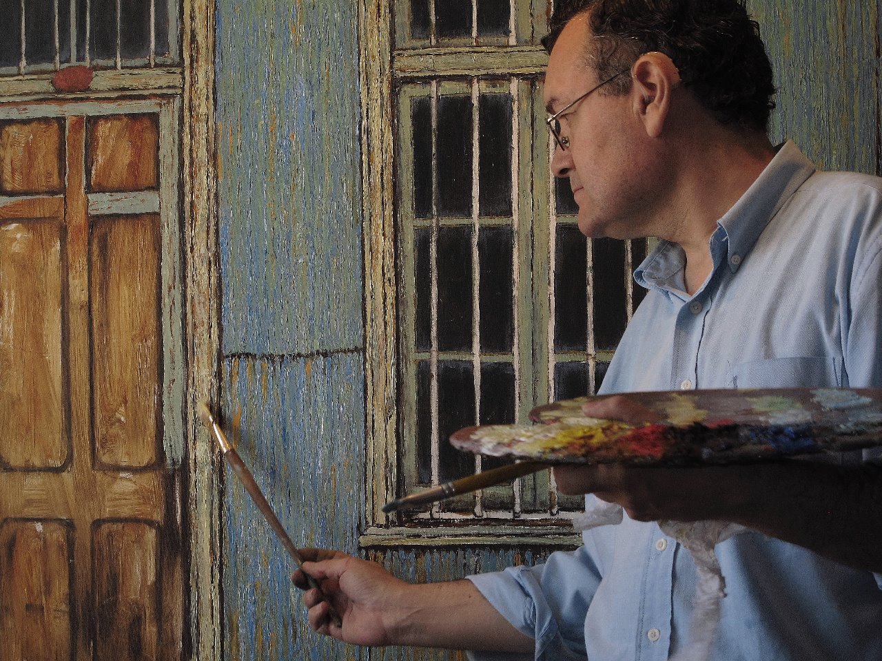 Cuadro Bote Rojo De Caleta Óleo Pablo Rivera 80 X 90 Cms. (VENDIDO ...